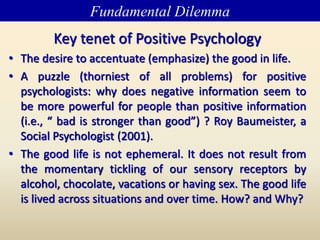 Introduction to Positive Psychology | PPT