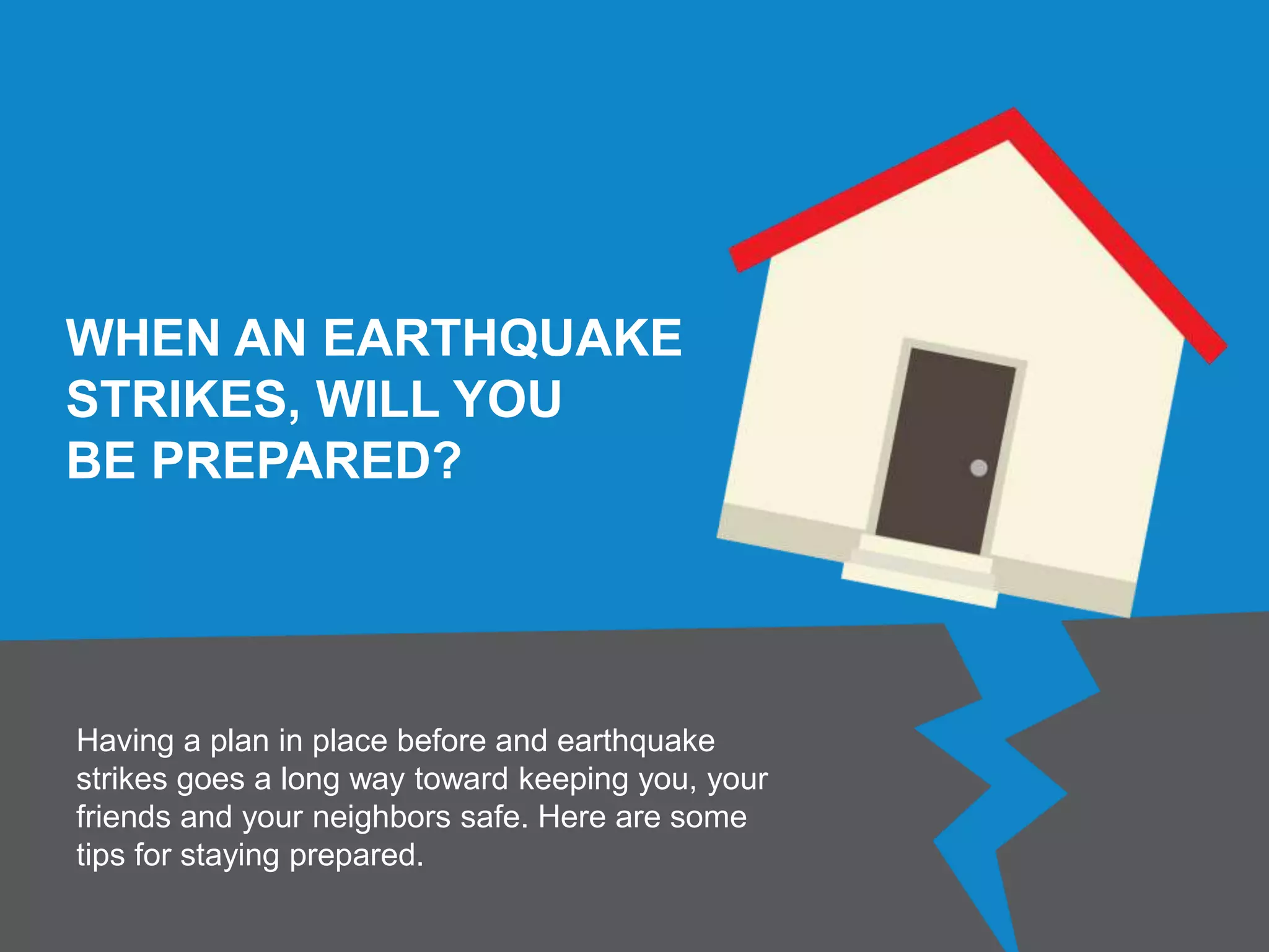 Earthquake Preparedness Infographic | PPTX