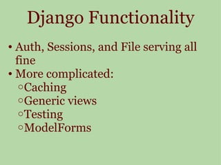 Django and Mongoengine | PPT