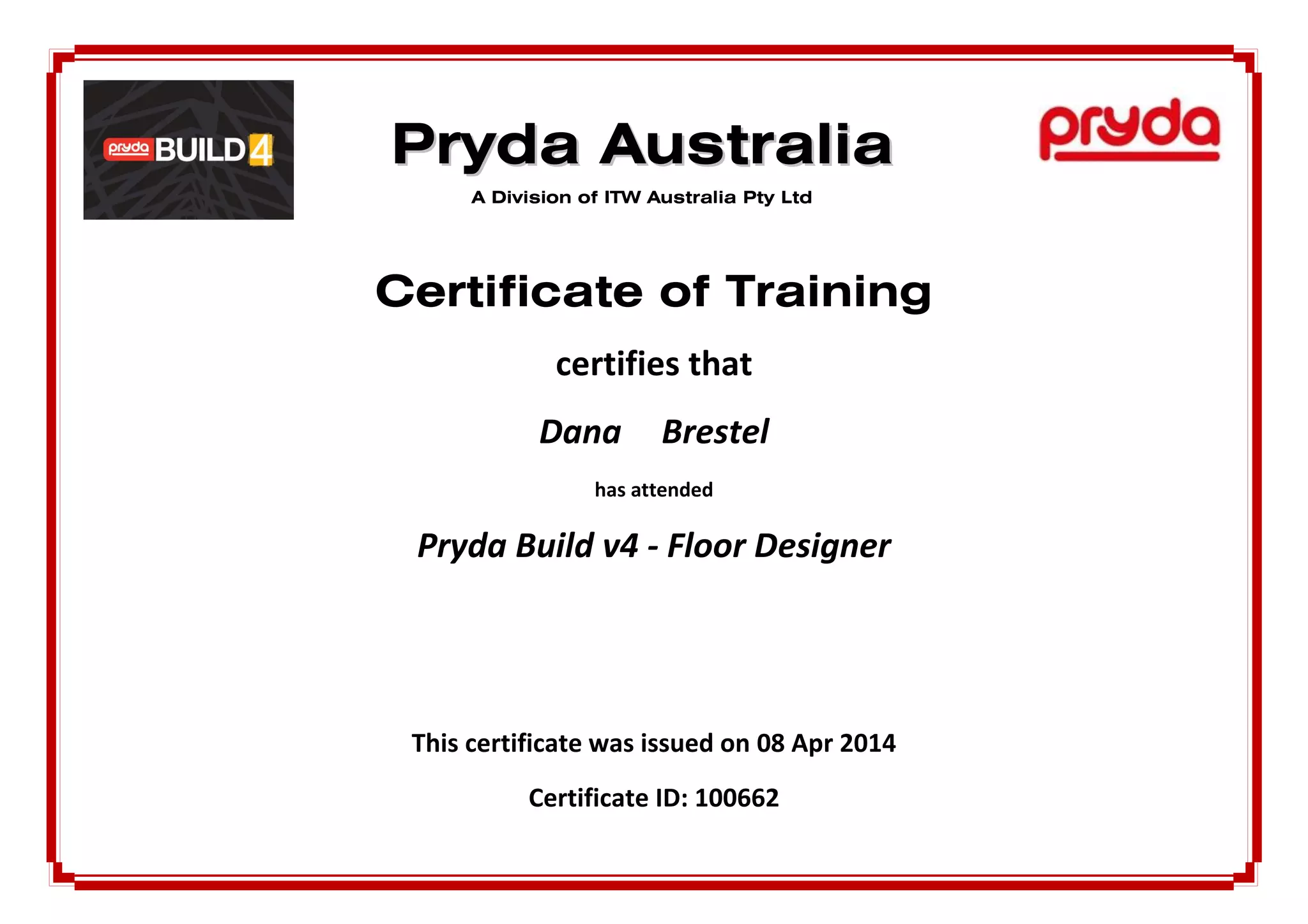 Floor Certificate | PDF