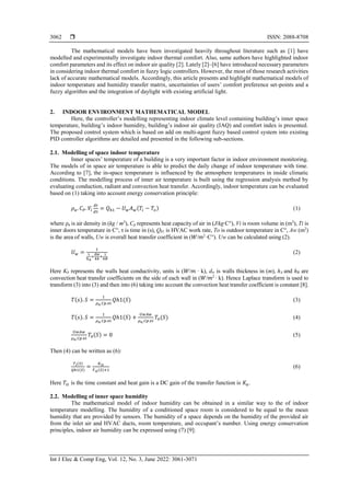 Functions of fuzzy logic based controllers used in smart building | PDF | Indoor Environmental ...