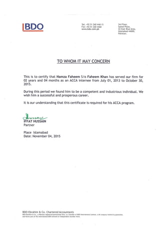 ACCA Transcript | PDF