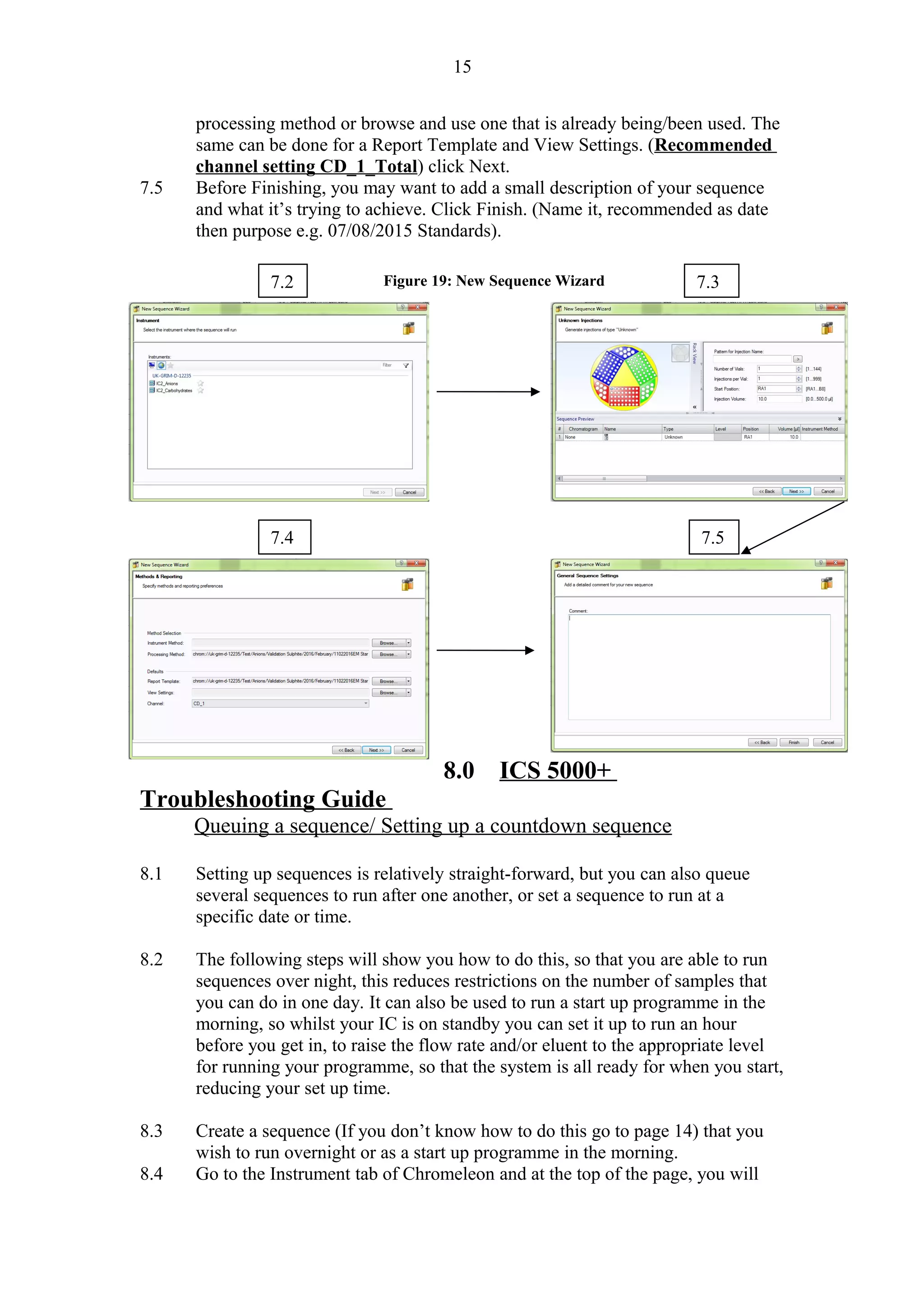 ICS 5000+ Trouble-shooting guide | DOC