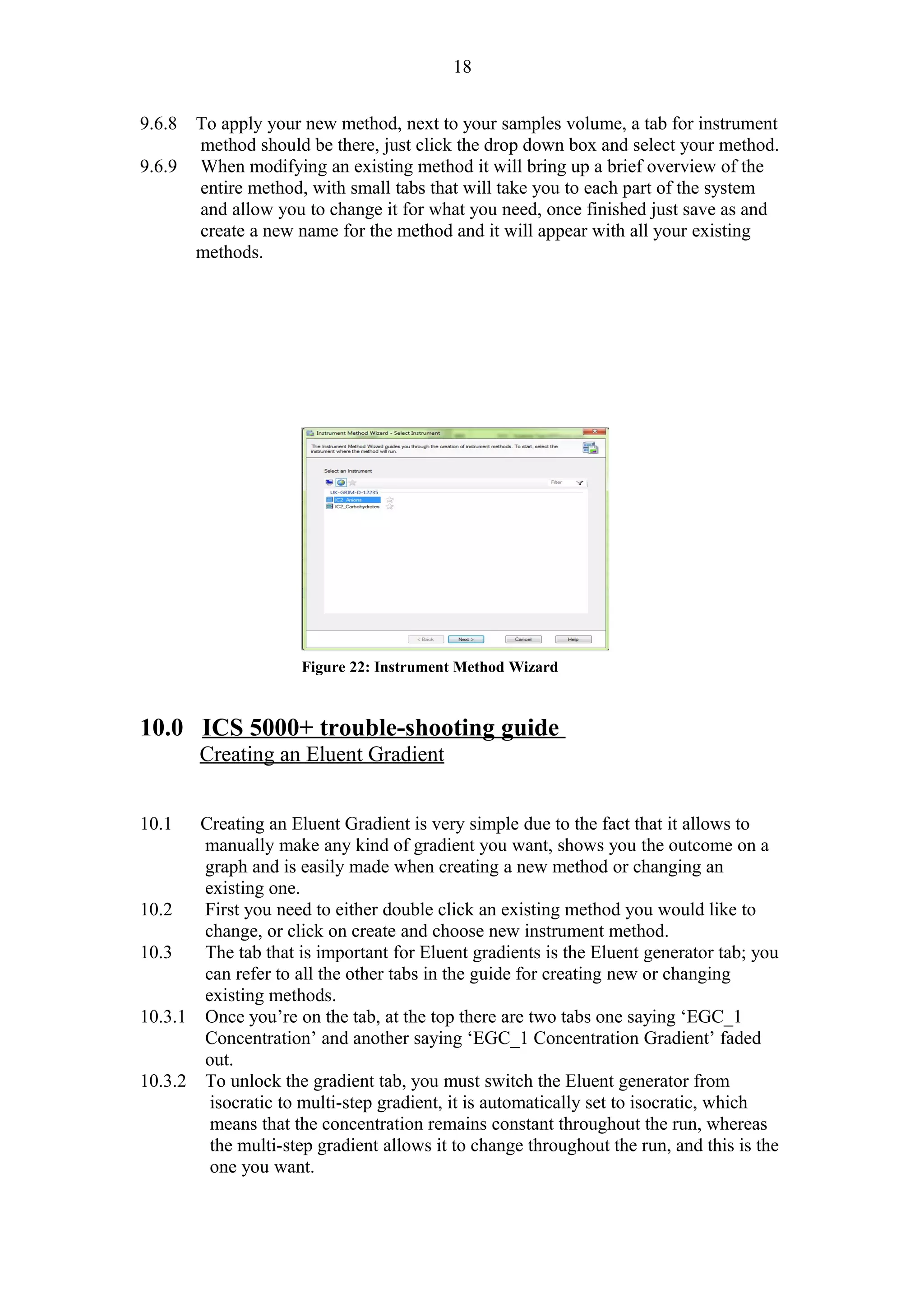ICS 5000+ Trouble-shooting guide | DOC