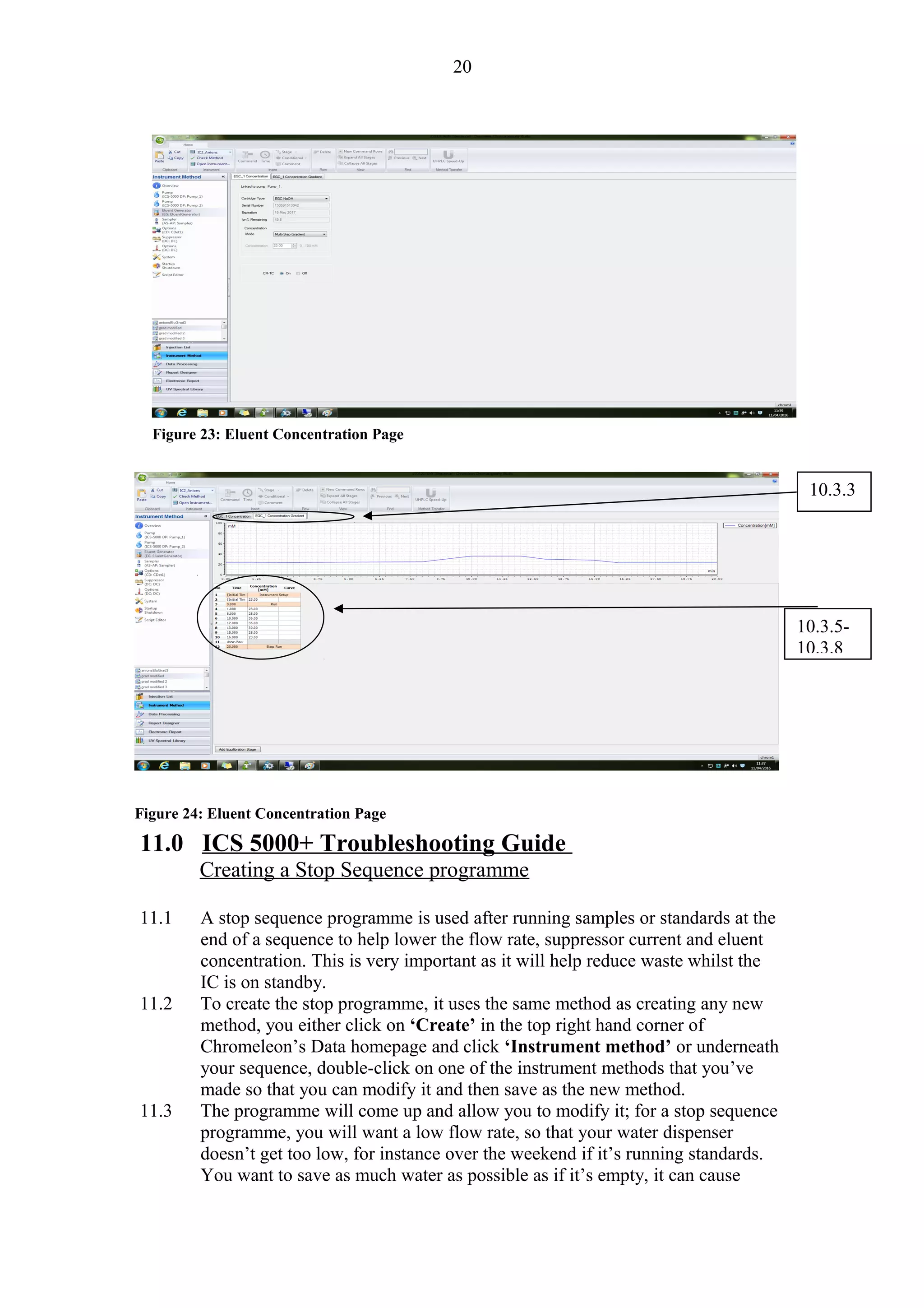 ICS 5000+ Trouble-shooting guide | DOC