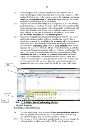 ICS 5000+ Trouble-shooting guide | DOC