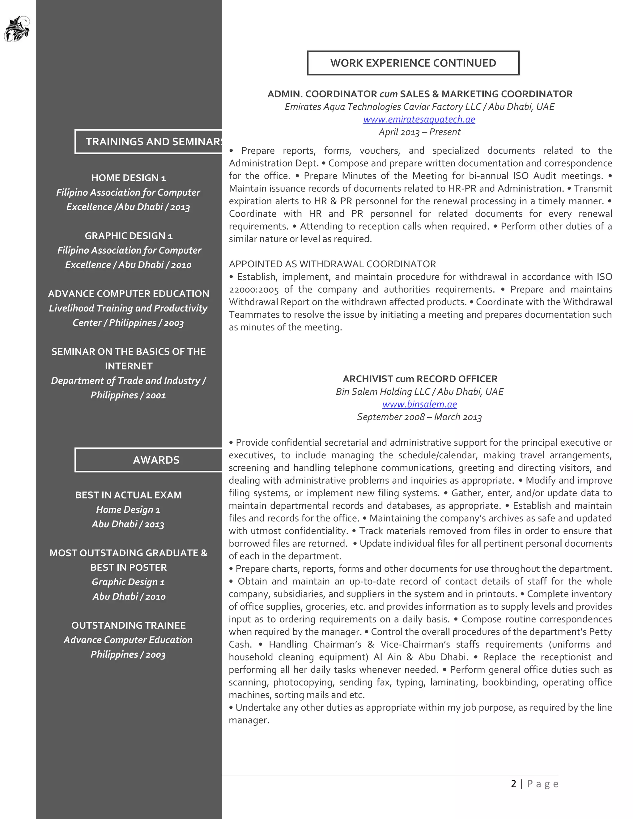 JO ANN CV 2015 | PDF