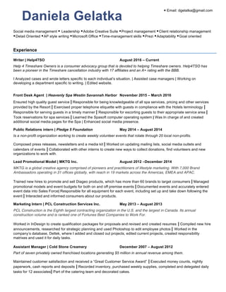 ResumeLinkedin | PDF