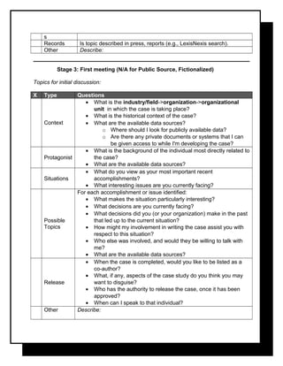88240354 writing-case-studies-checklist | DOC