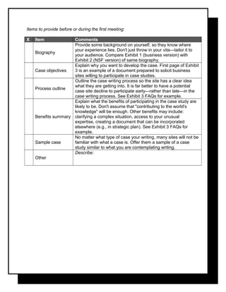 88240354 writing-case-studies-checklist | DOC