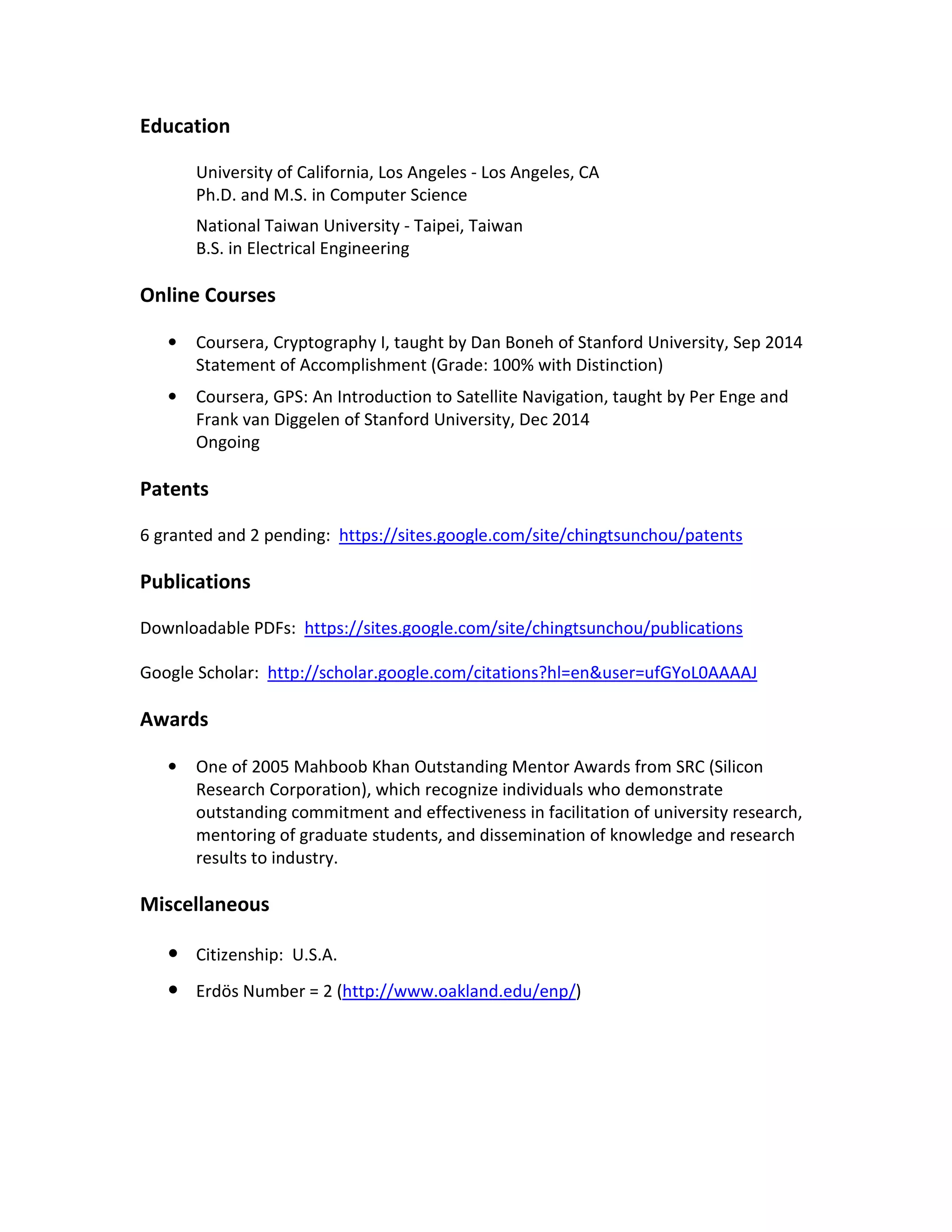 ctchou-resume | PDF