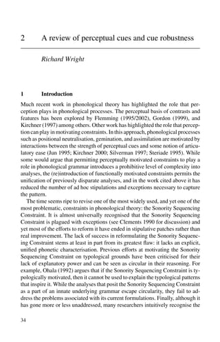 Phonetically Based Phonology Bruce Hayes Robert Kirchner Donca Steriade ...