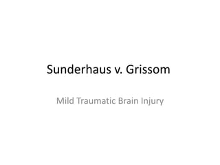 Sunderhaus Tucson Defense Bar | PPT