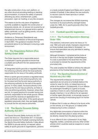 RICS Sports ground certification | PDF | Sports