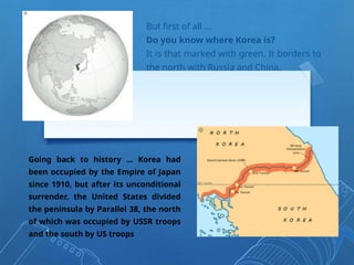 History about Parallel 38 between two countries | PPTX
