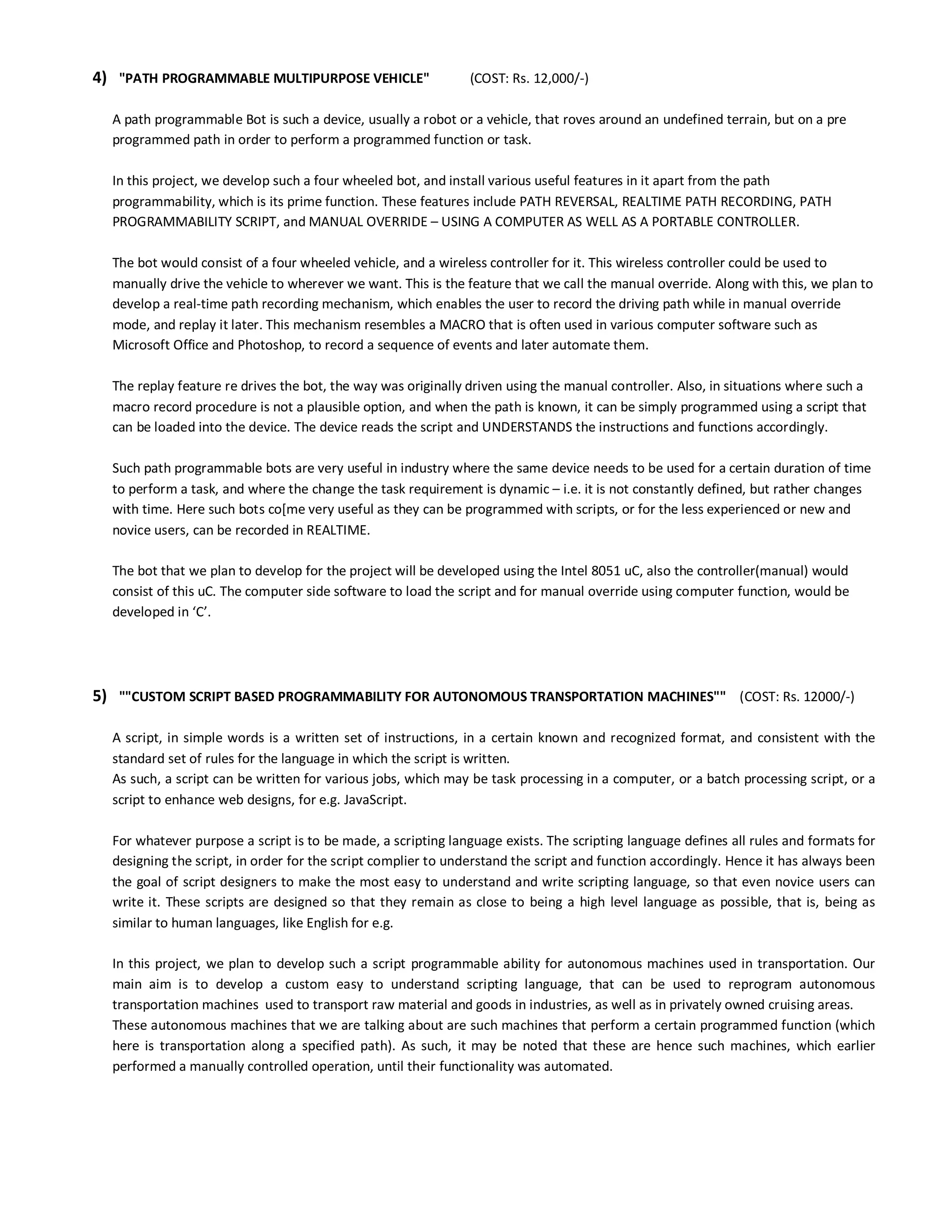 Karan's Projects | PDF