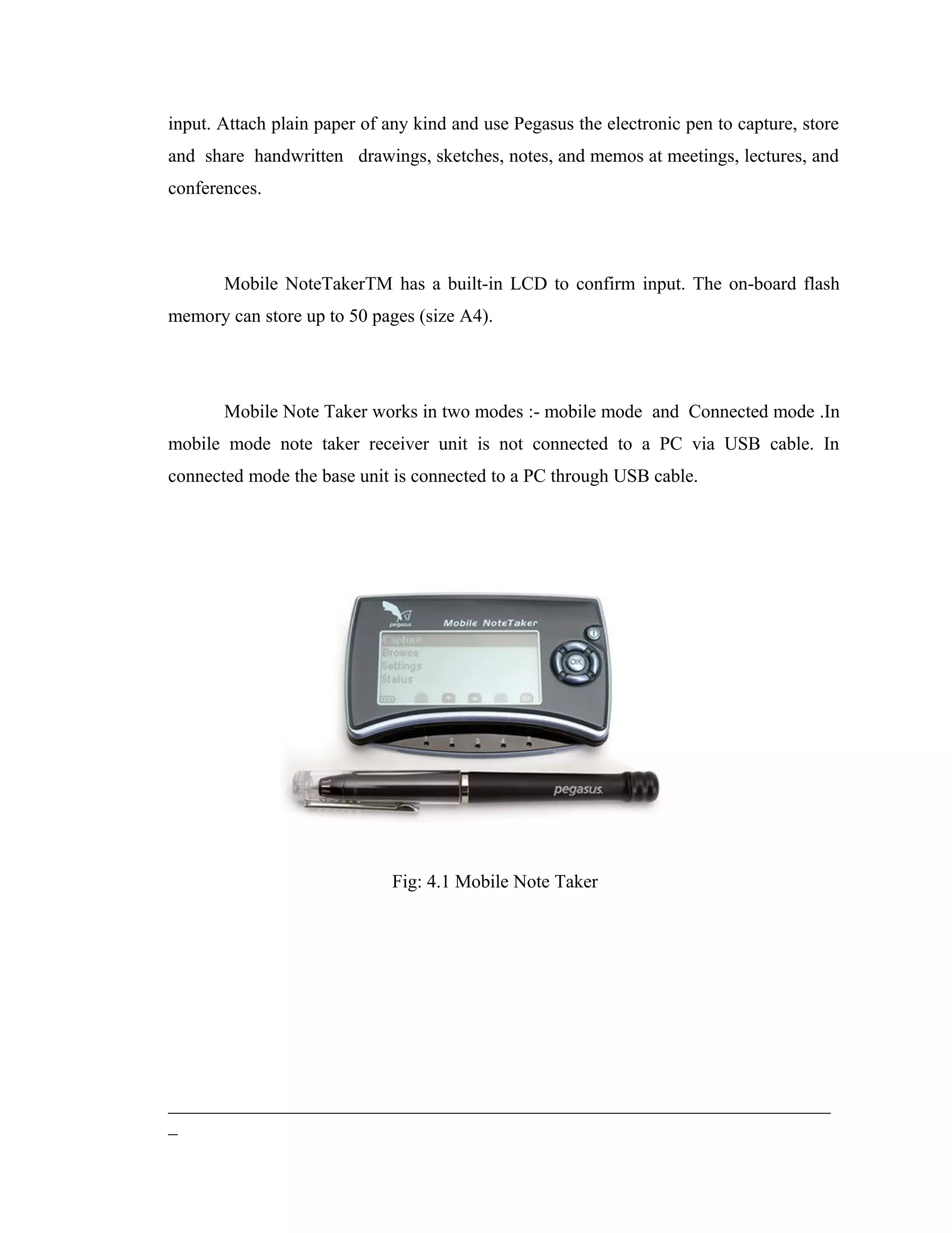 SMART NOTE TAKER REPORT | DOC