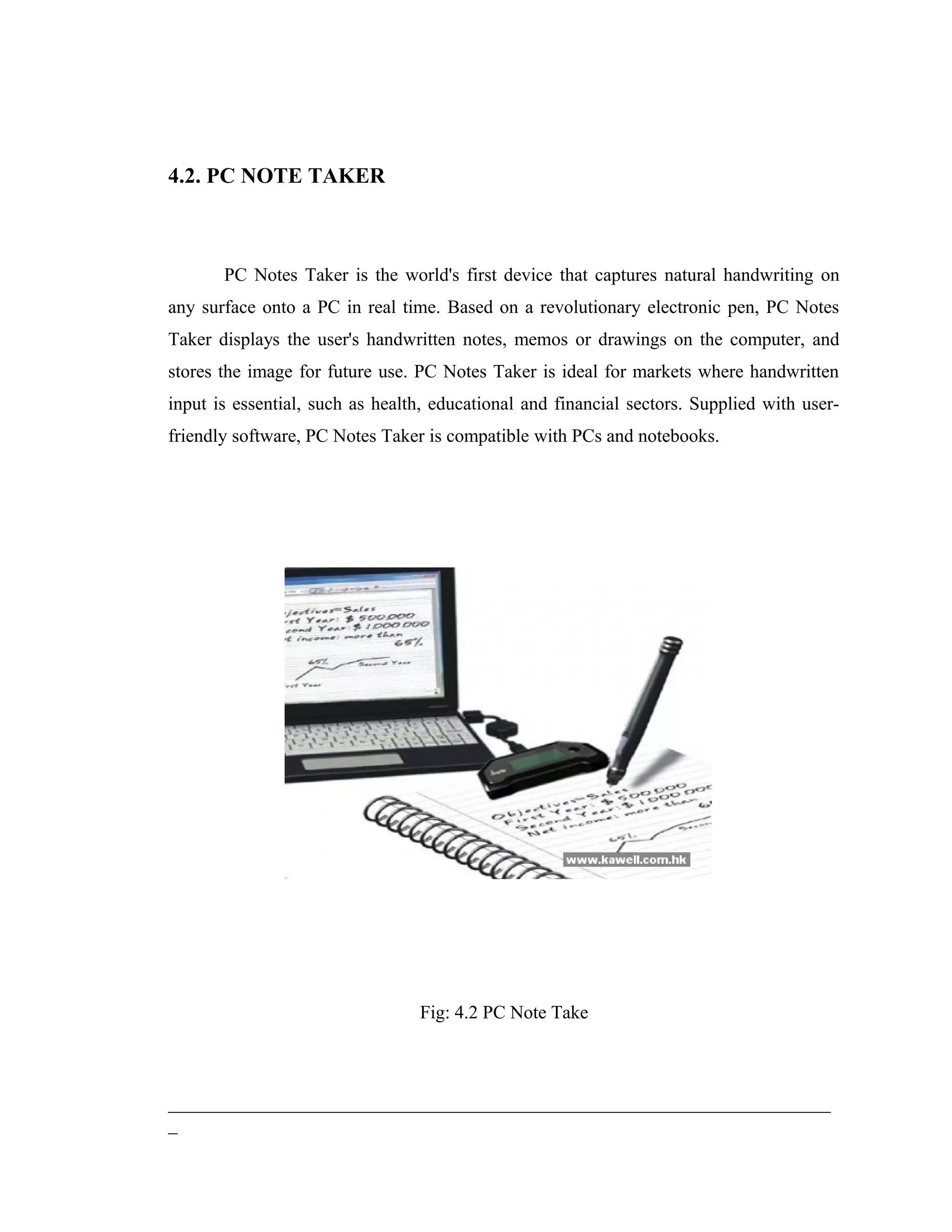 SMART NOTE TAKER REPORT | DOC