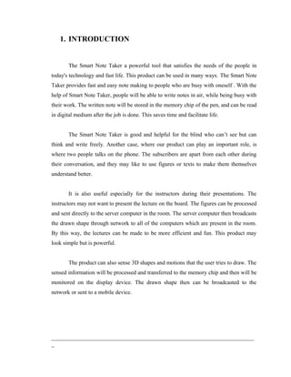 SMART NOTE TAKER REPORT | DOC