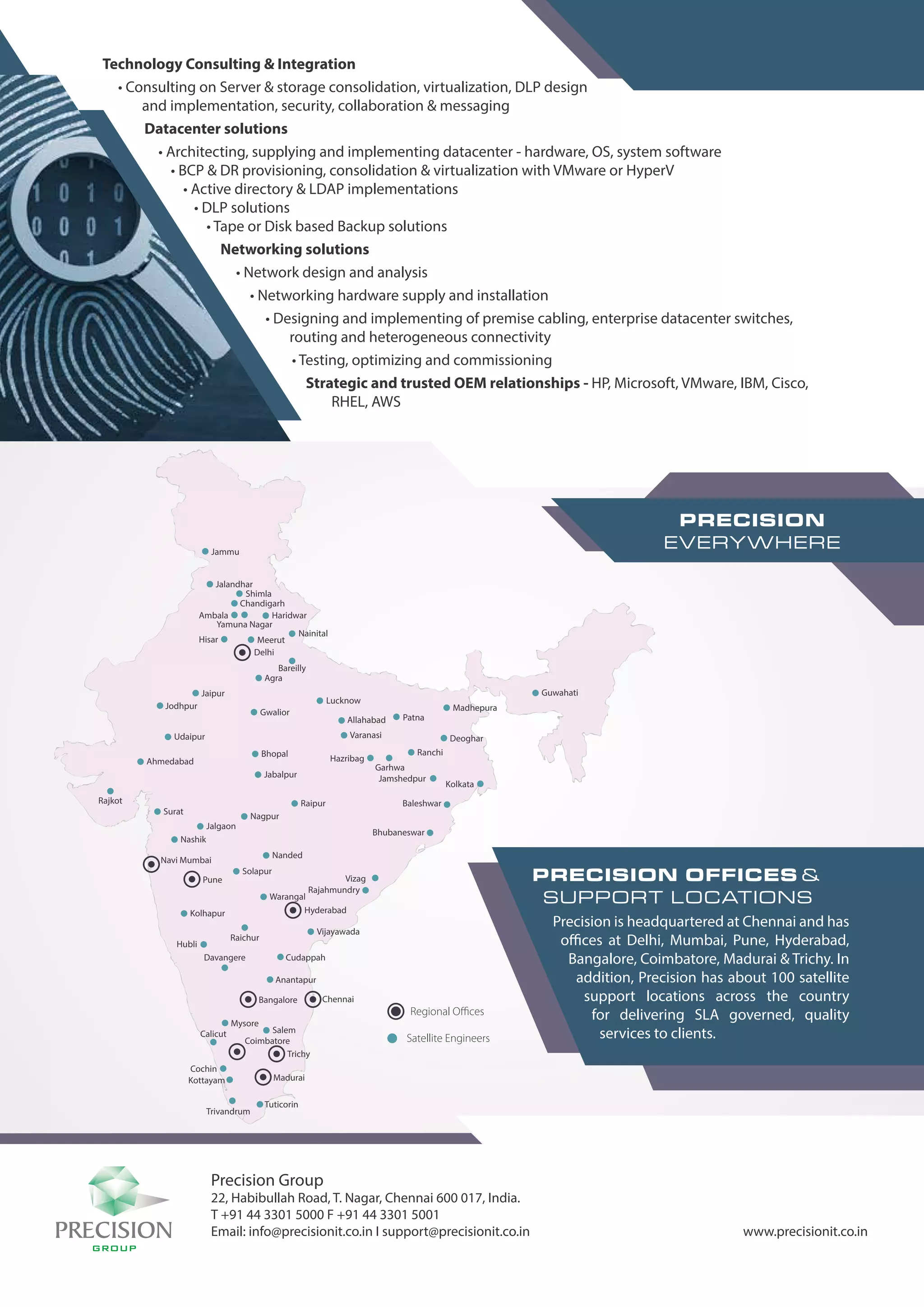 Precision Corporate Profile_Rev_09 | PDF | Cloud Computing | Internet