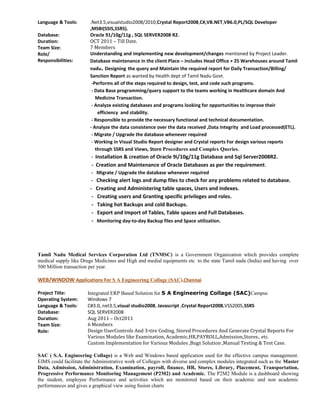 Manish Kumar-.Net,Sql Server Developer,BI(SSIS,SSAS,SSRS) | DOC | Databases | Computer Software ...