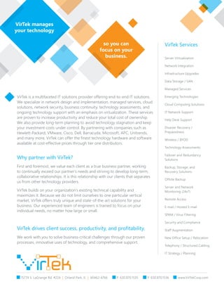 2015E VirTek Services | PDF