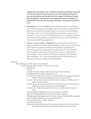 Windows 10 upgrade notes | DOCX