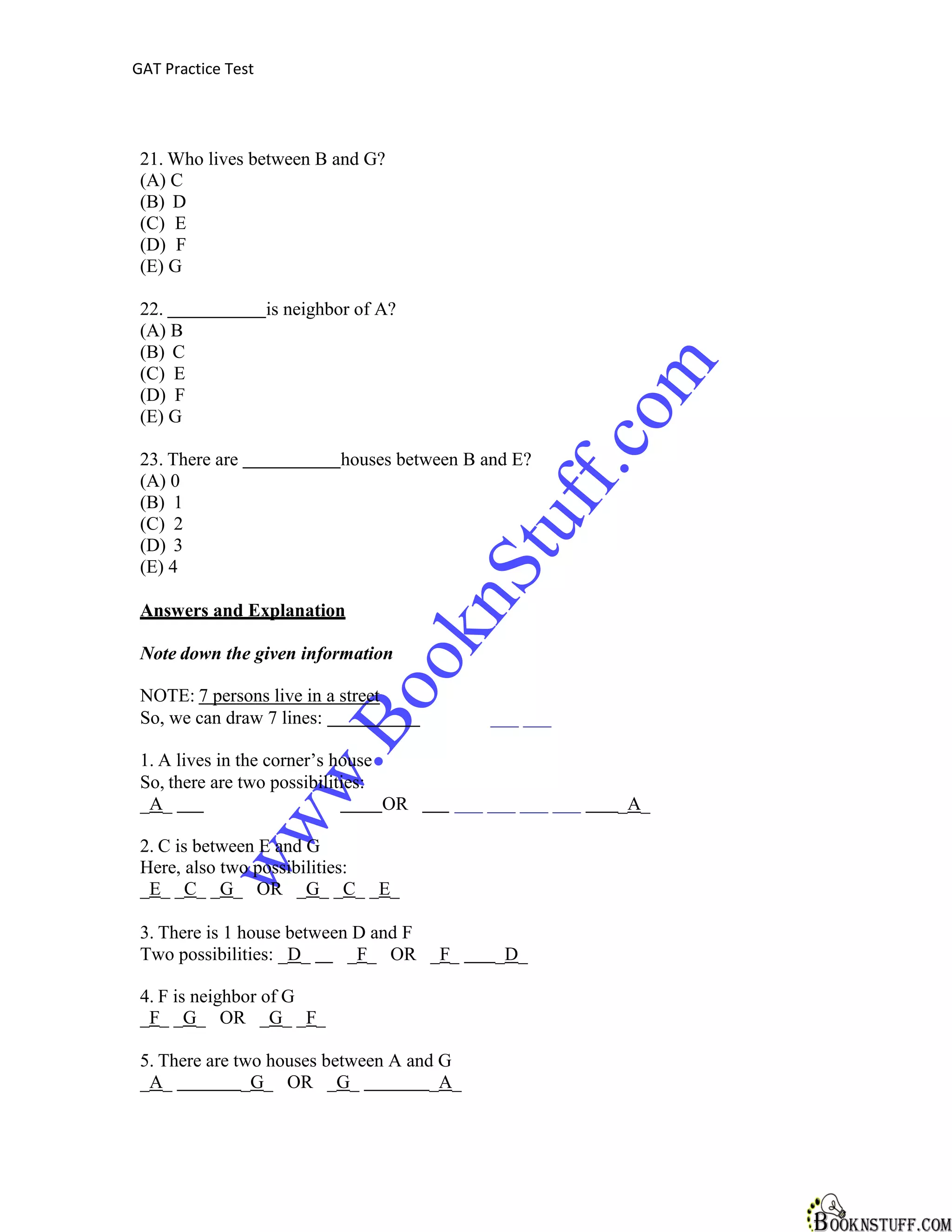 GAT NTS SAMPLE PAPERS MATERIAL PART 3 | PDF