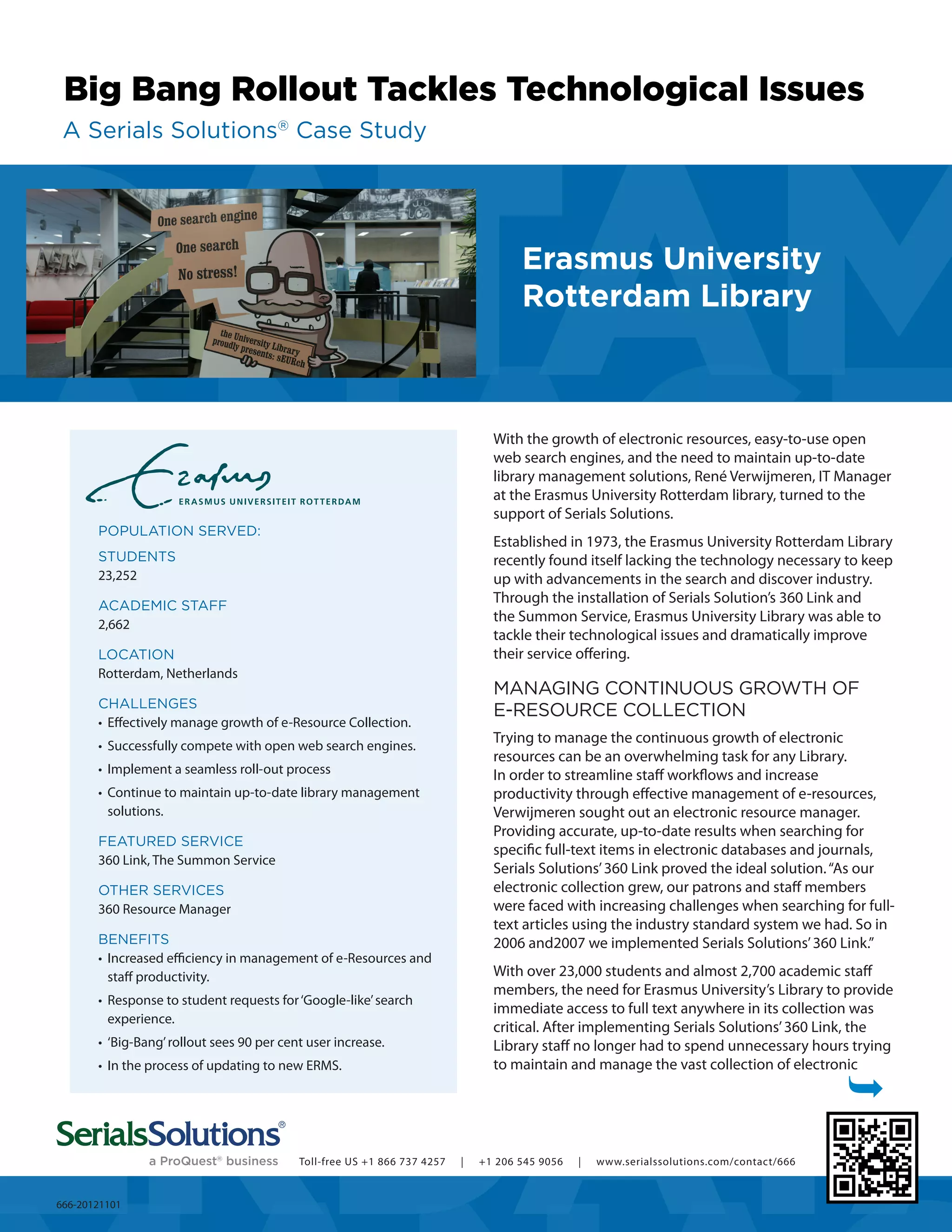 Erasmus Case Study Final | PDF