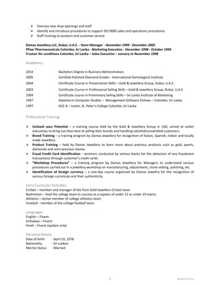 MS CV AGM | DOC | Sales | Business