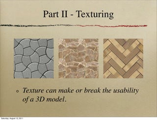 Materials and Texturing | PPT