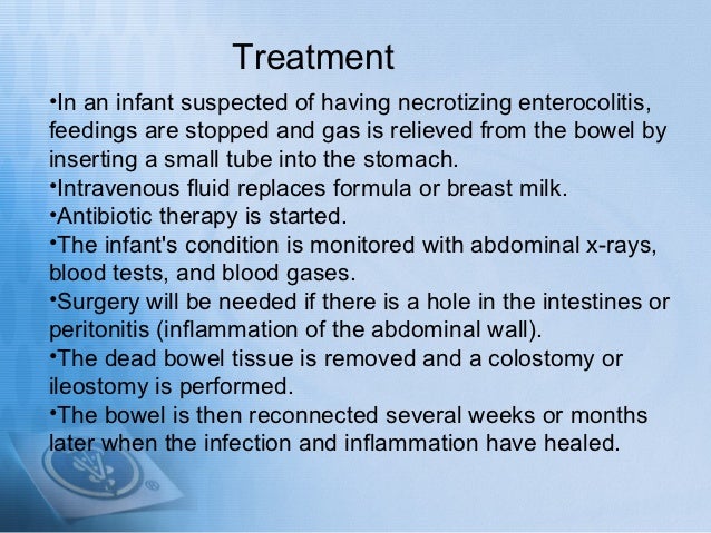 necrotizing enterocolitis