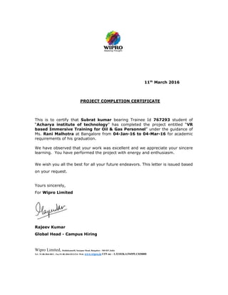 Microsoft_Word_-_Subrat_kumar[1] | PDF | Graduation | Personal Celebrations & Life Events