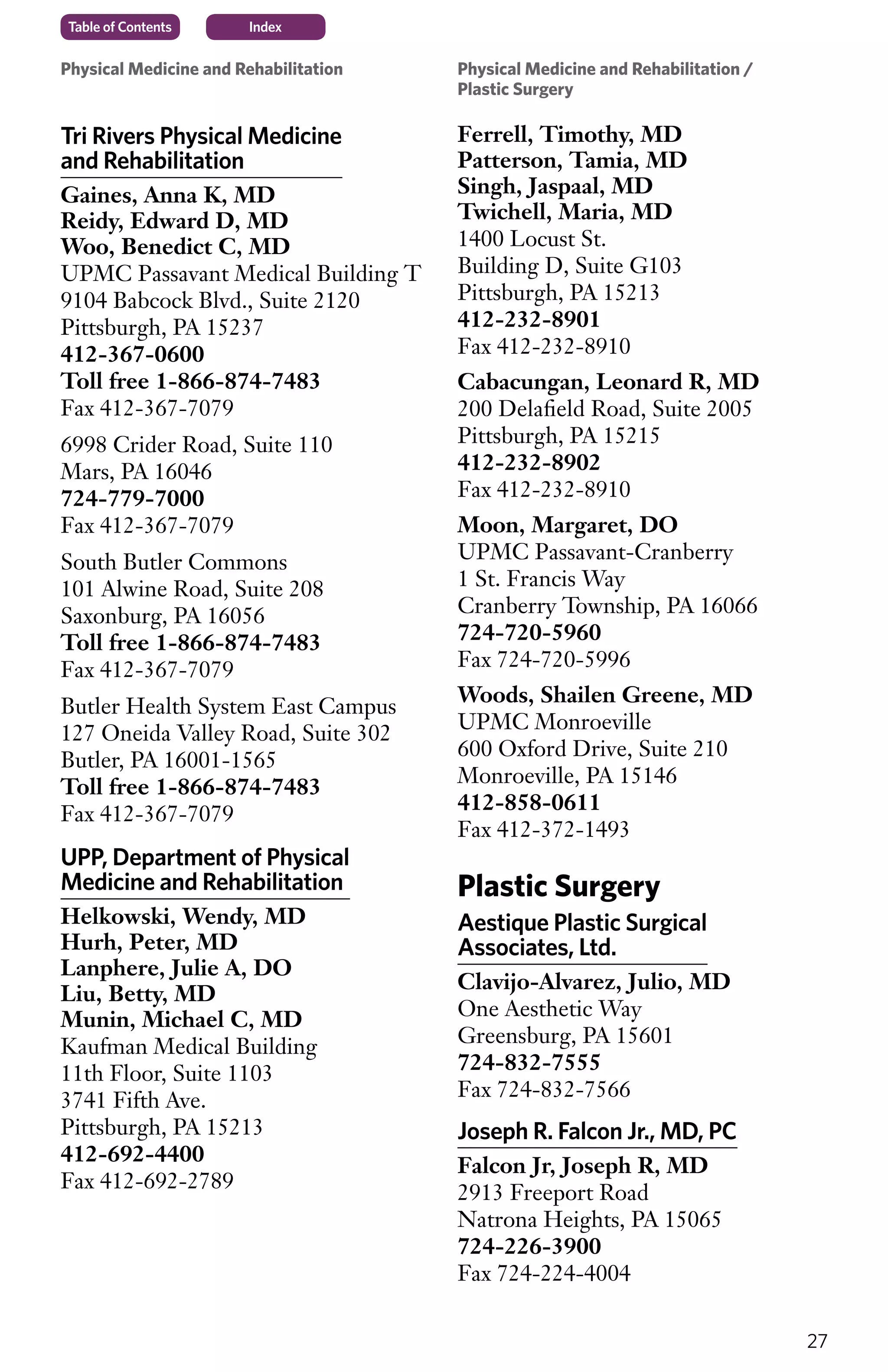 PhysicianGuidebySpecialty | PDF