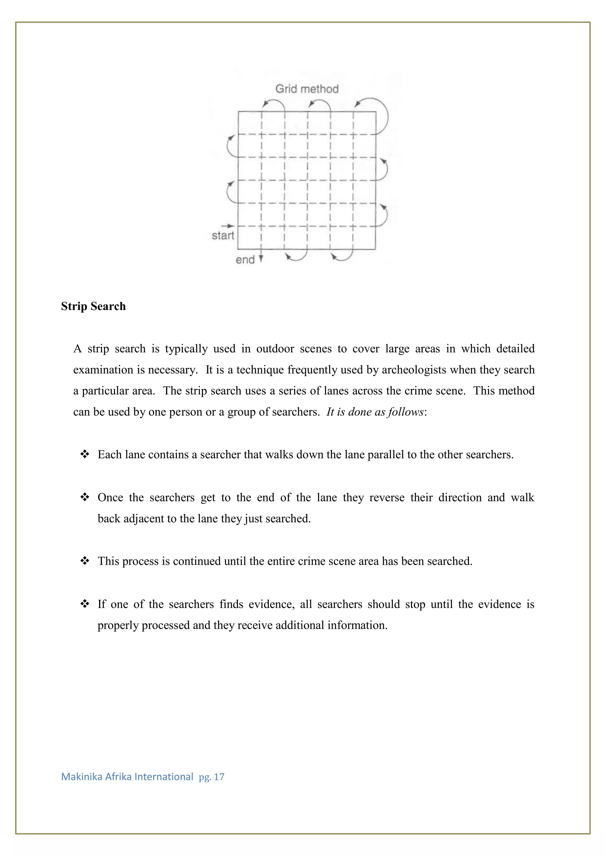 CRIME SCENE MANAGEMENT COMPILED | PDF