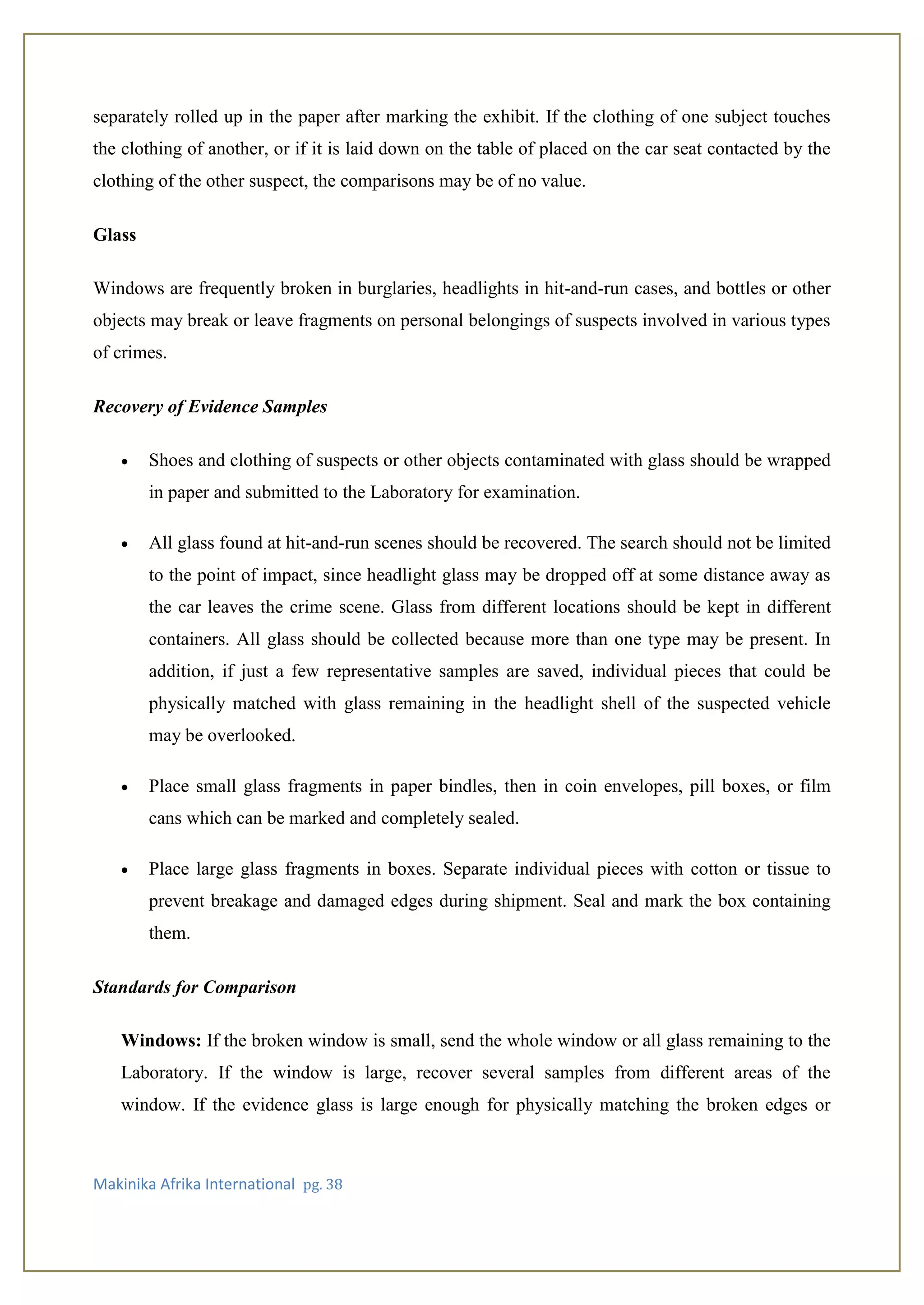 CRIME SCENE MANAGEMENT COMPILED | PDF