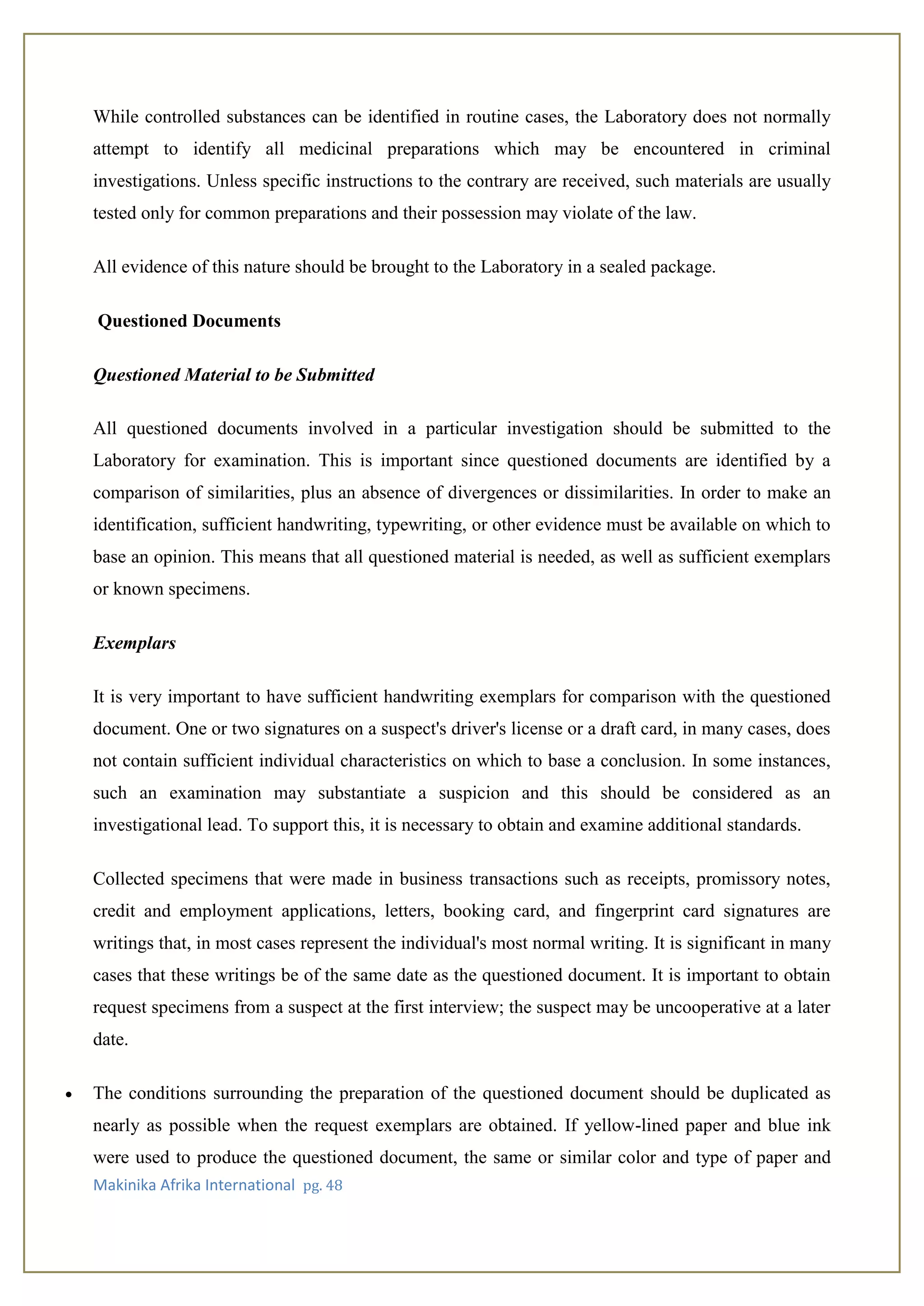 CRIME SCENE MANAGEMENT COMPILED | PDF