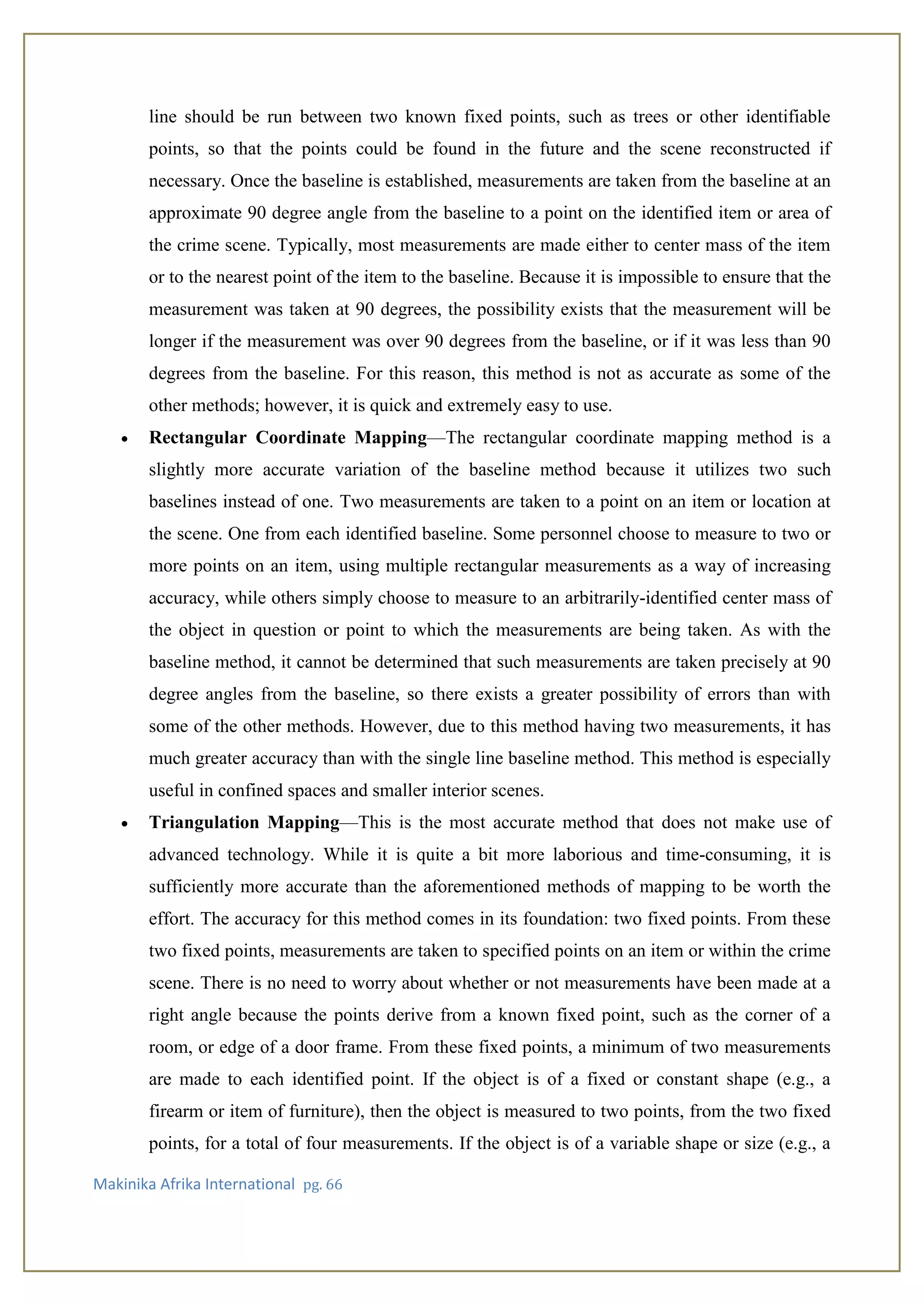CRIME SCENE MANAGEMENT COMPILED | PDF
