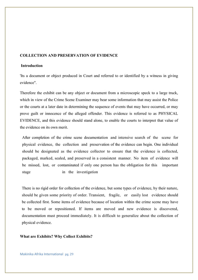 CRIME SCENE MANAGEMENT COMPILED | PDF