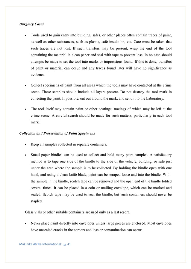 CRIME SCENE MANAGEMENT COMPILED | PDF