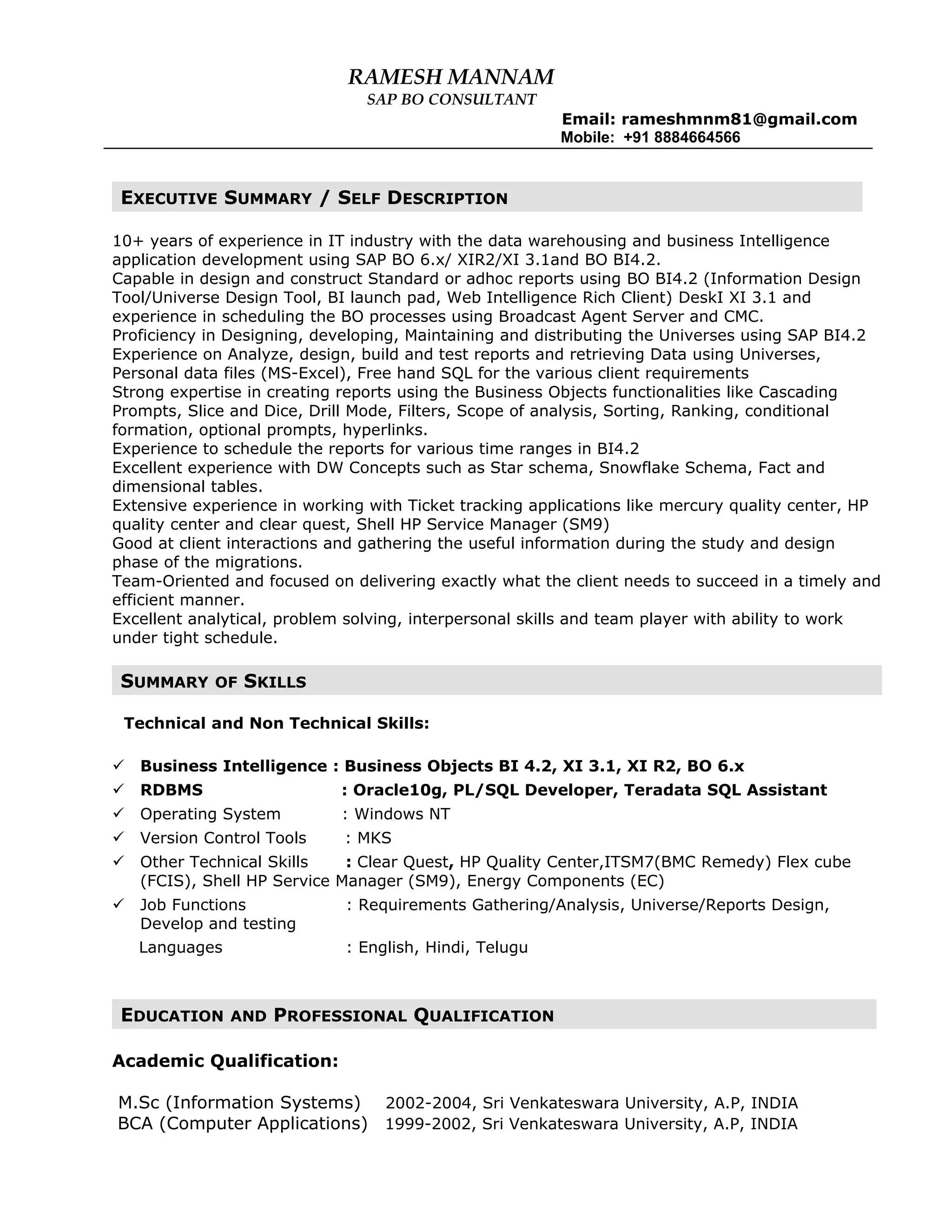 Ramesh Mannam_ SAP BO | DOC