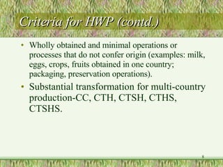 8850 Rules Of Origin | PPT