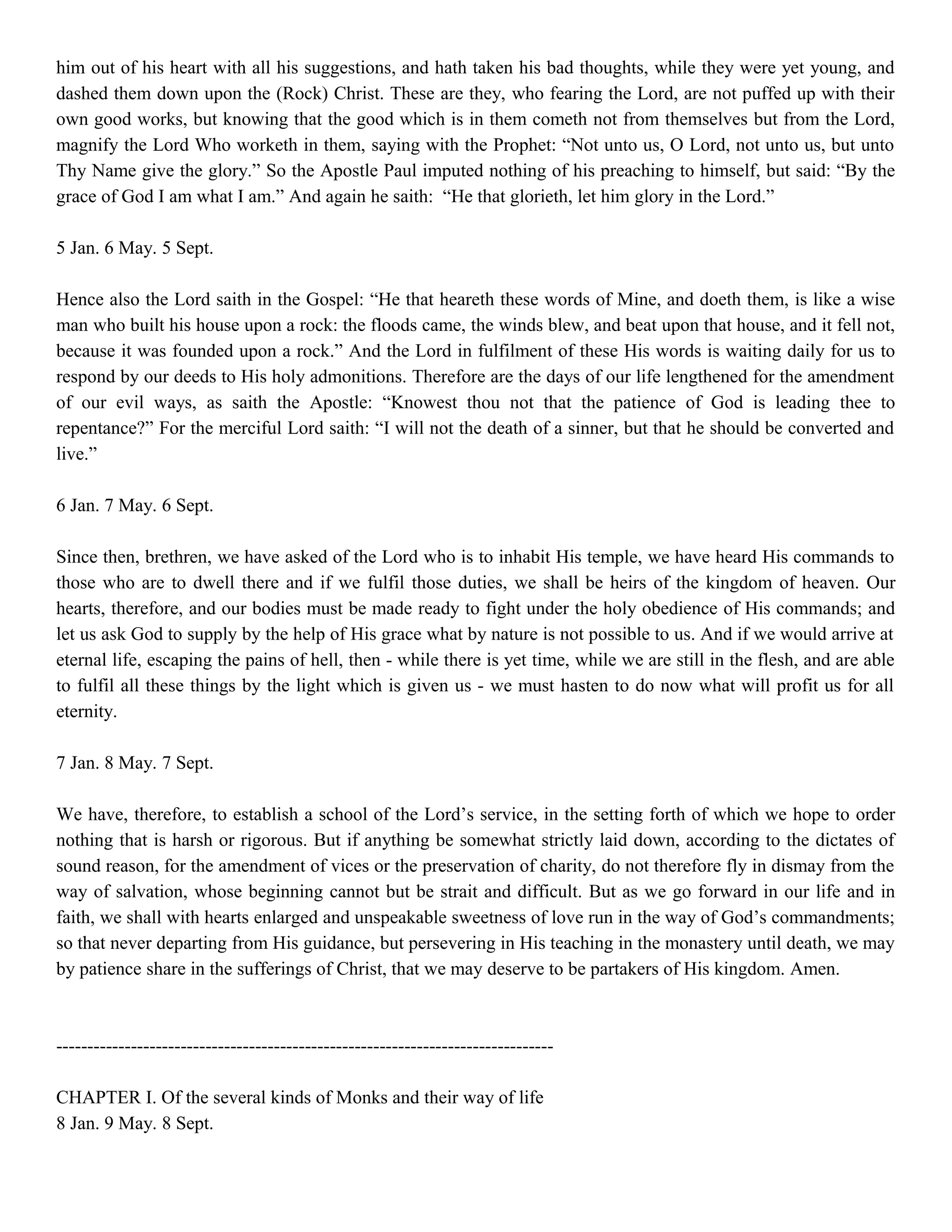 The Rule of St Benedict | DOC
