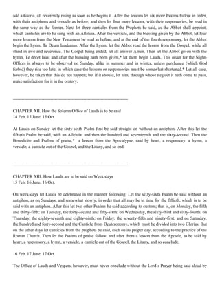 The Rule of St Benedict | PDF