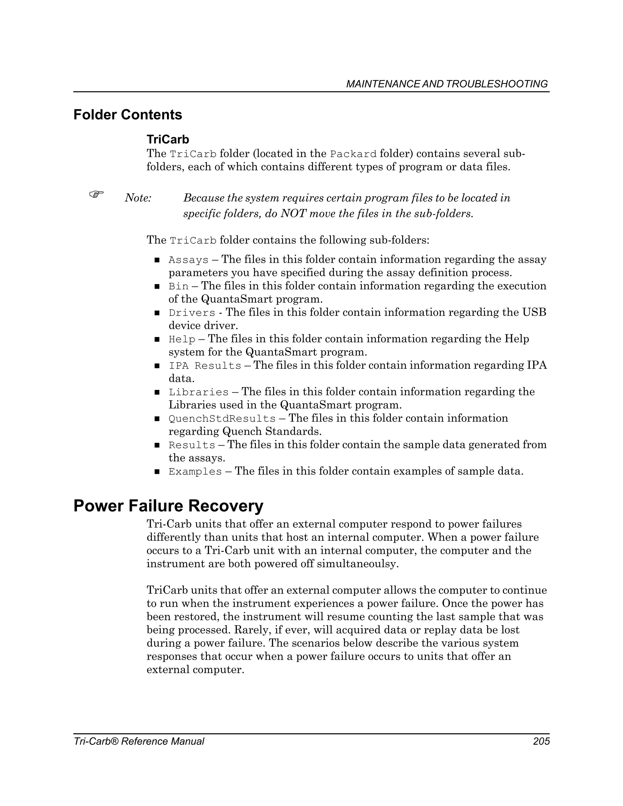 8860039 c tri carb reference manual | PDF