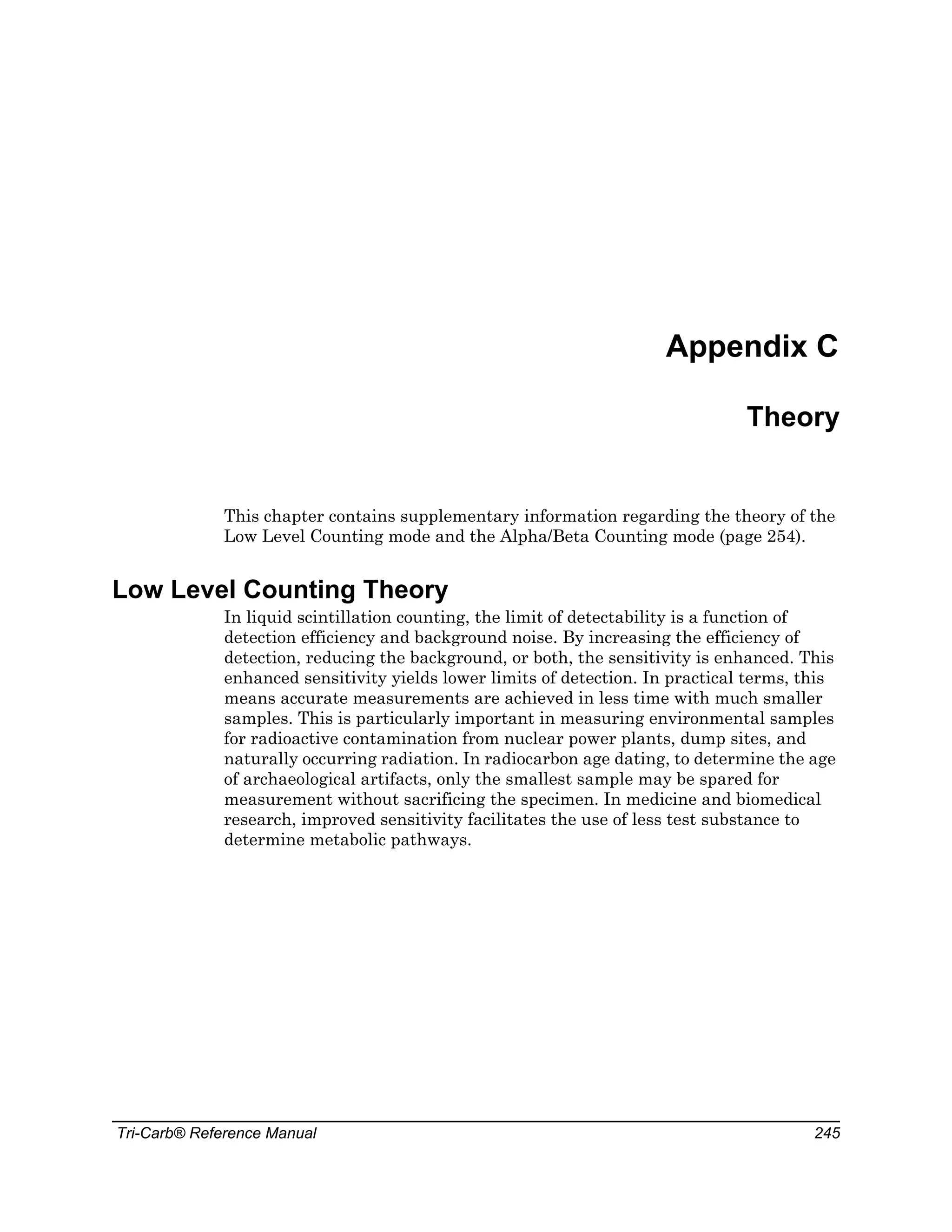 8860039 c tri carb reference manual | PDF