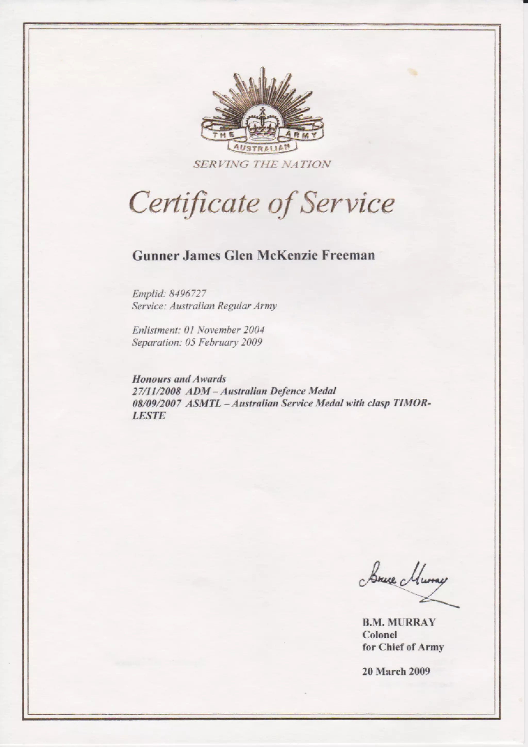 certificate of service | PDF