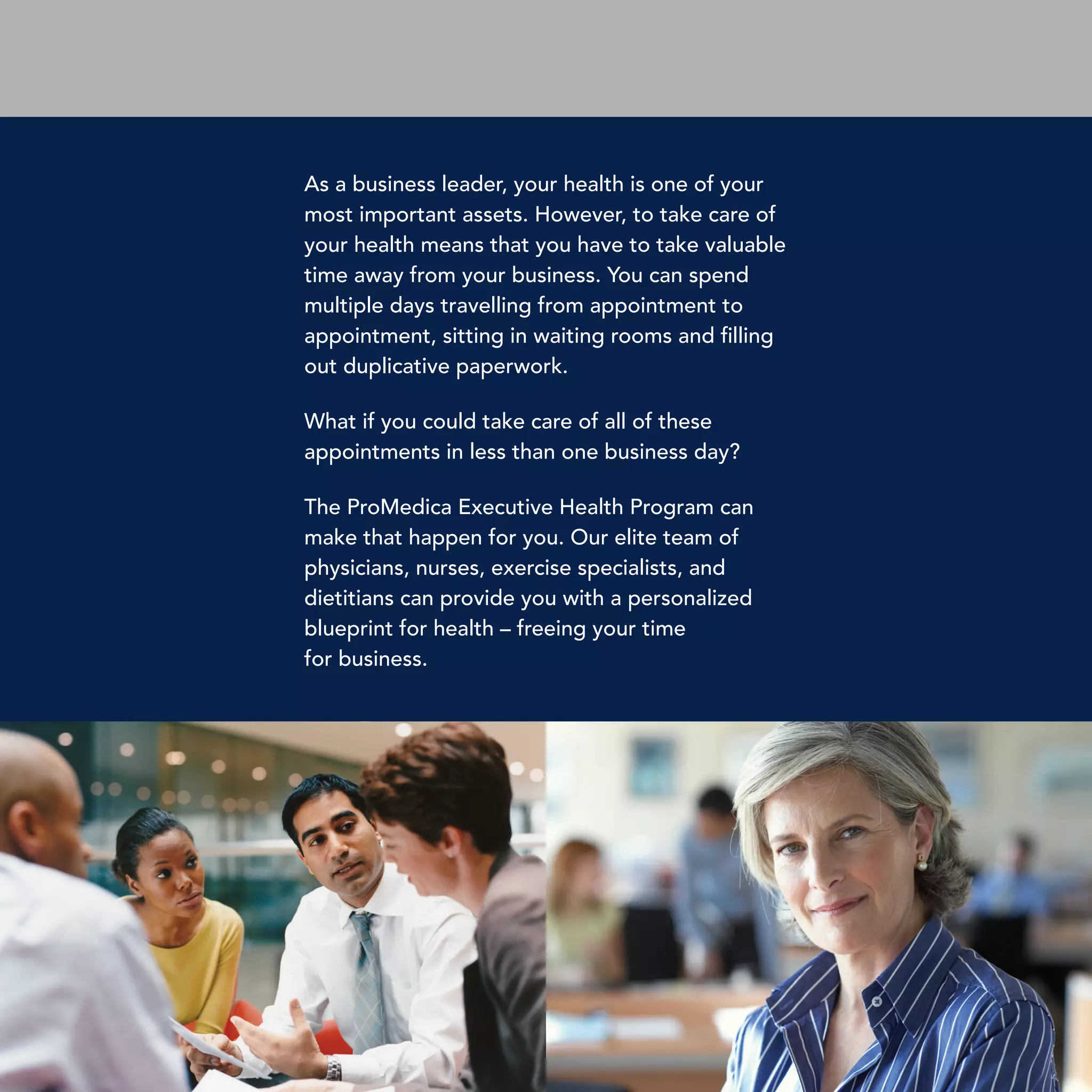 ProMedica Executive Health Program Brochure | PDF