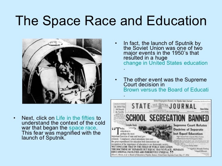 Space Race Education