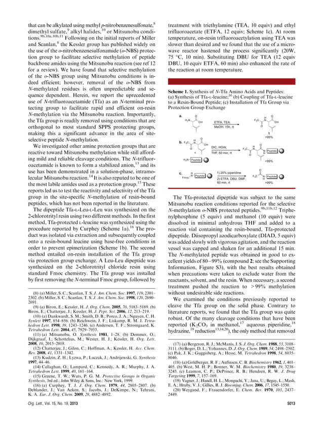Tfa_N-methylation | PDF | Chemistry | Science